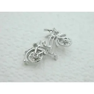 Vintage | Jewelry | Silver Tone Bicycle Bike Articulating Wheel | Poshmark